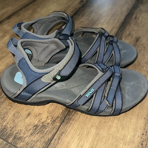 Teva | Shoes | Teva Tirra Bering Sea Blue Walking Hiking Sport Sandals ...
